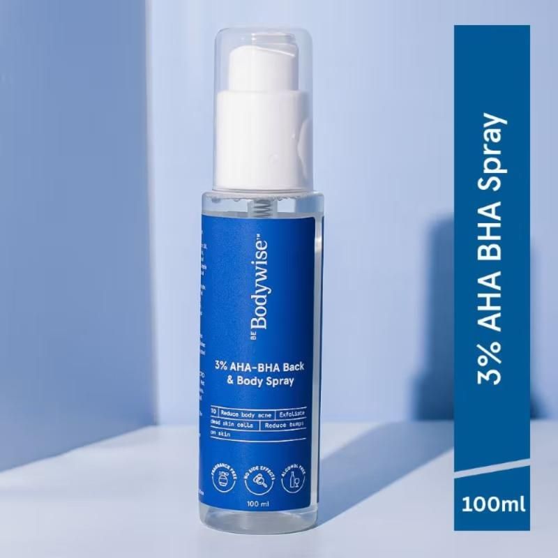 Buy Be Bodywise 3% AHA BHA Back & Body Spray- Fights Acne & Soothes ...