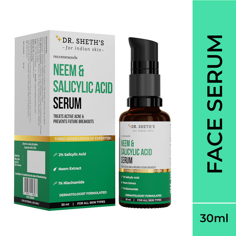 Buy Dr. Sheth’s Neem & Salicylic Acid Serum Online