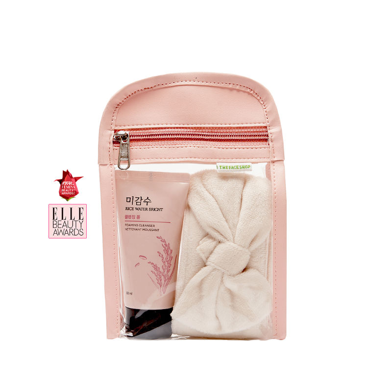Buy The Face Shop Rice Water Bright Foaming Cleanser, Face Wash For ...