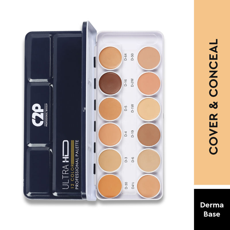 Buy C2P Pro Ultra HD 12 in 1 Camouflage Concealer Corrector Dermashield ...