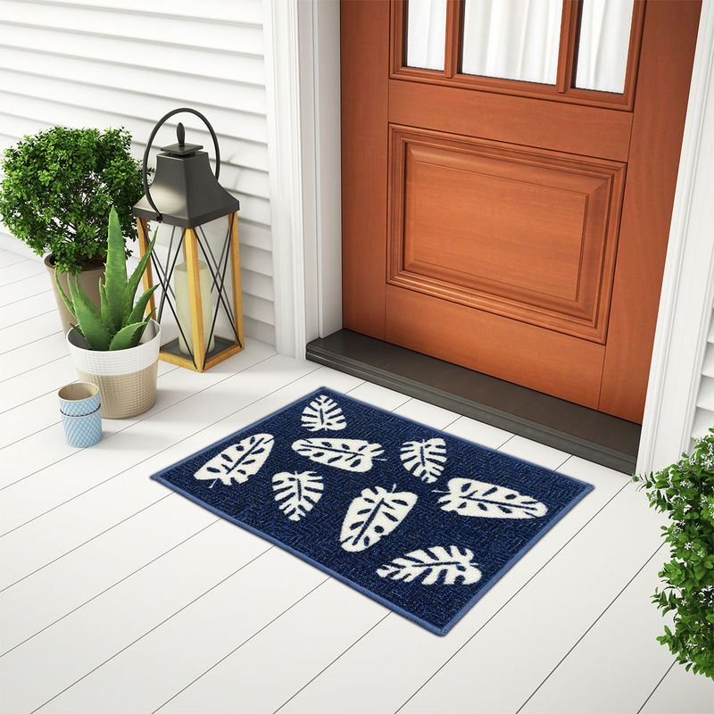 Buy Spaces Nylon Foot Mats Small Anti Skid Stain Resistant Dust ...