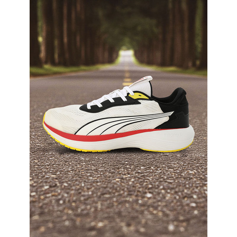 Buy Puma Galaxis Pro Men Performance Boost White Running Shoes Online