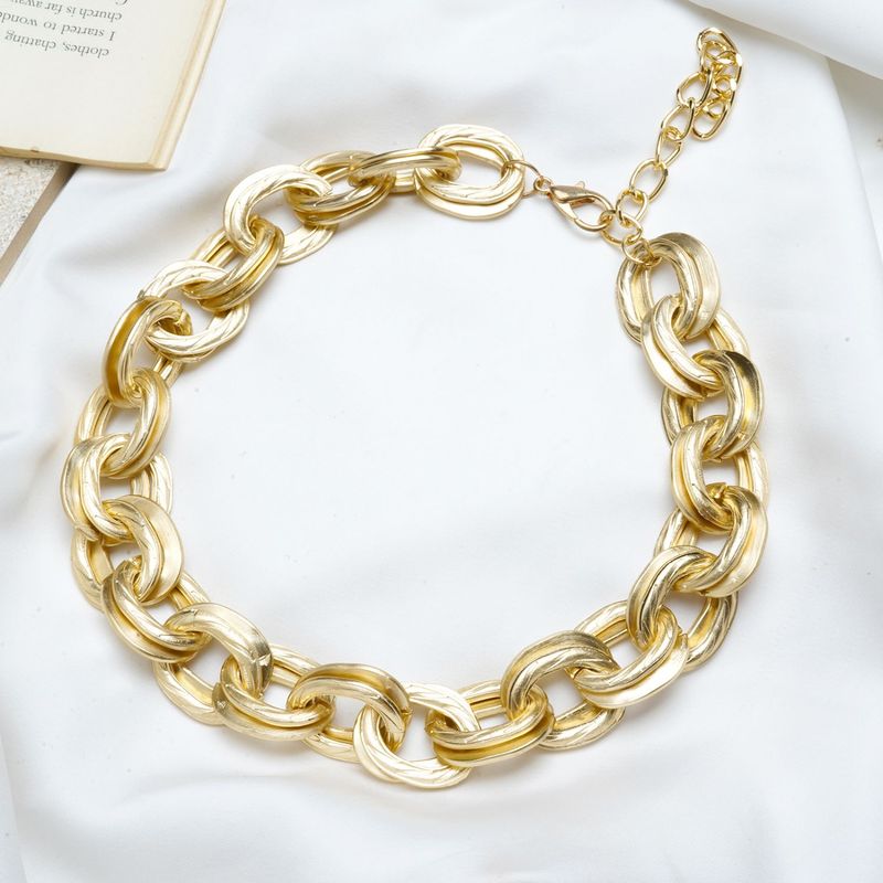 Buy Joker & Witch Mercy Chain Link Gold Necklace For Women Online