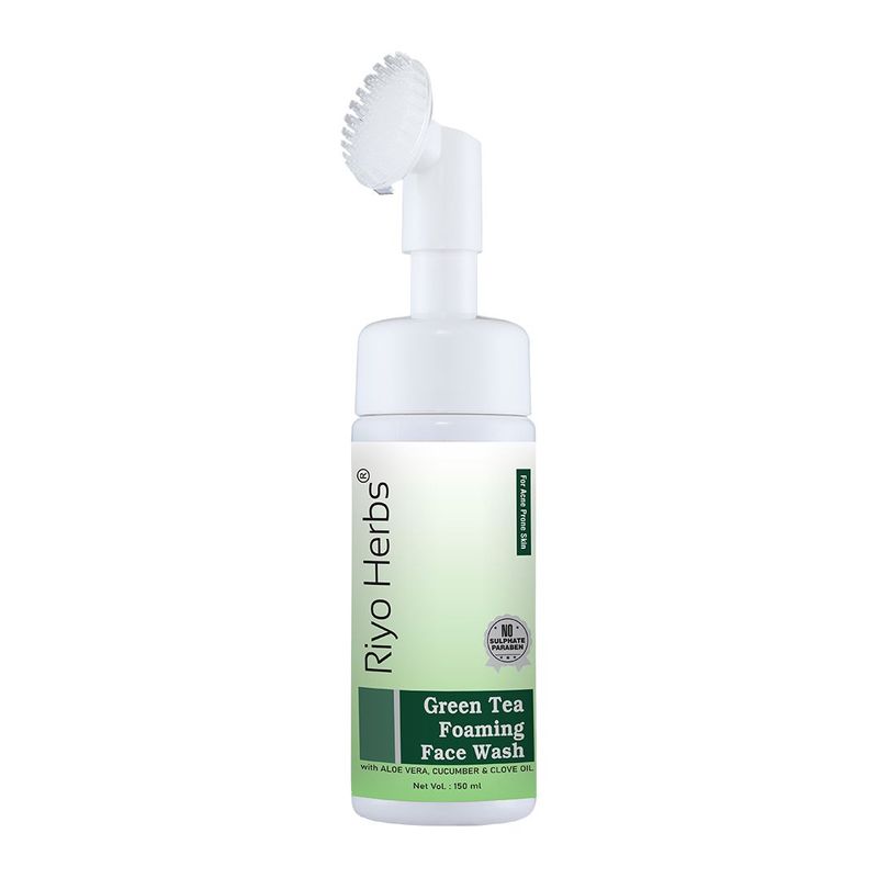 Buy Riyo Herbs Green Tea Foaming Face Wash Online