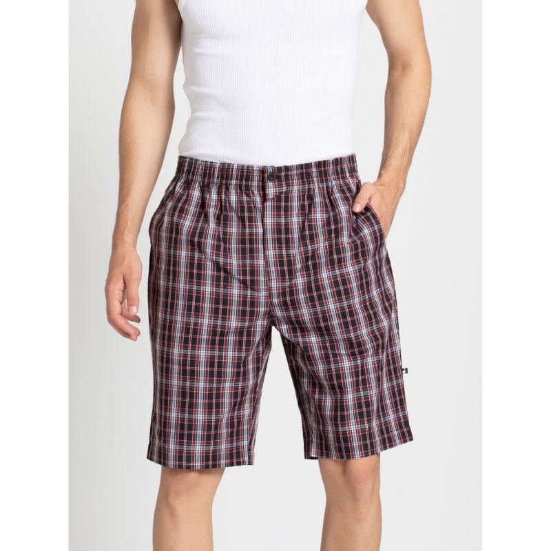 Buy Jockey Man Check 272 Bermuda - Style Number- 9005 - Multi-Color Online