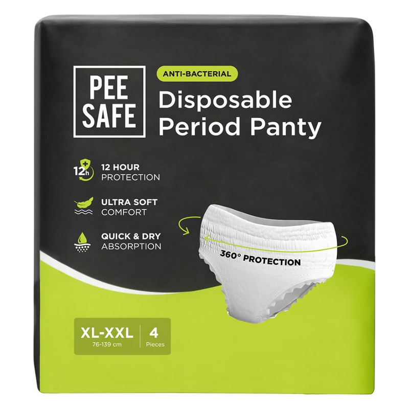 Buy Pee Safe Leak Proof 360° Protection Rash & Toxin Free Disposable ...