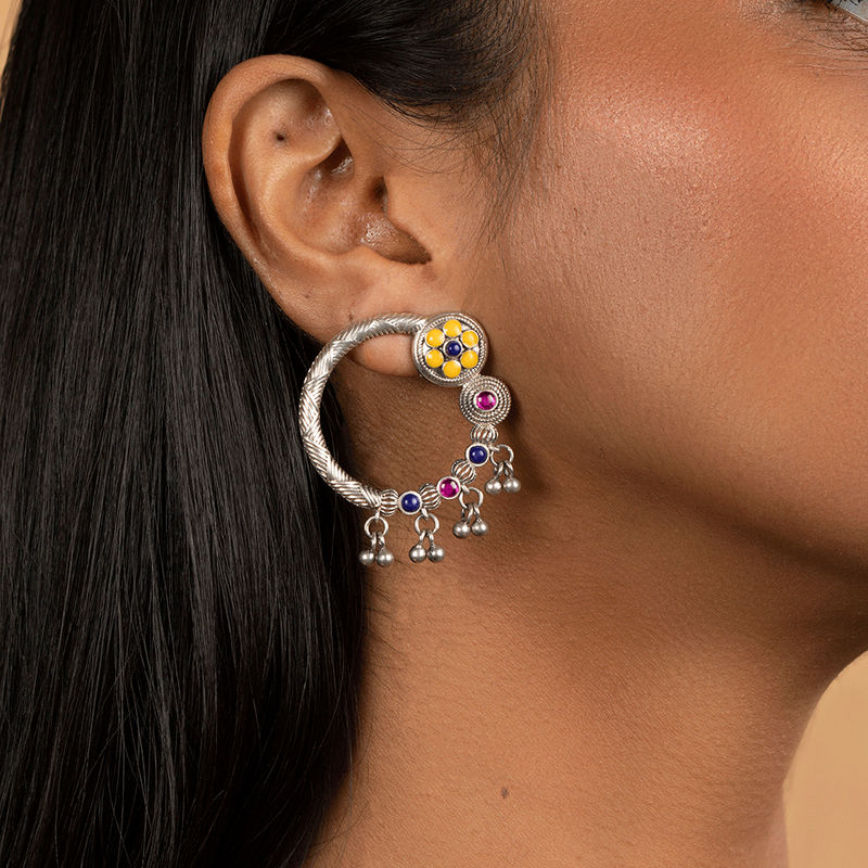 Buy Shaya by CaratLane Phulwadi Work Studs Online