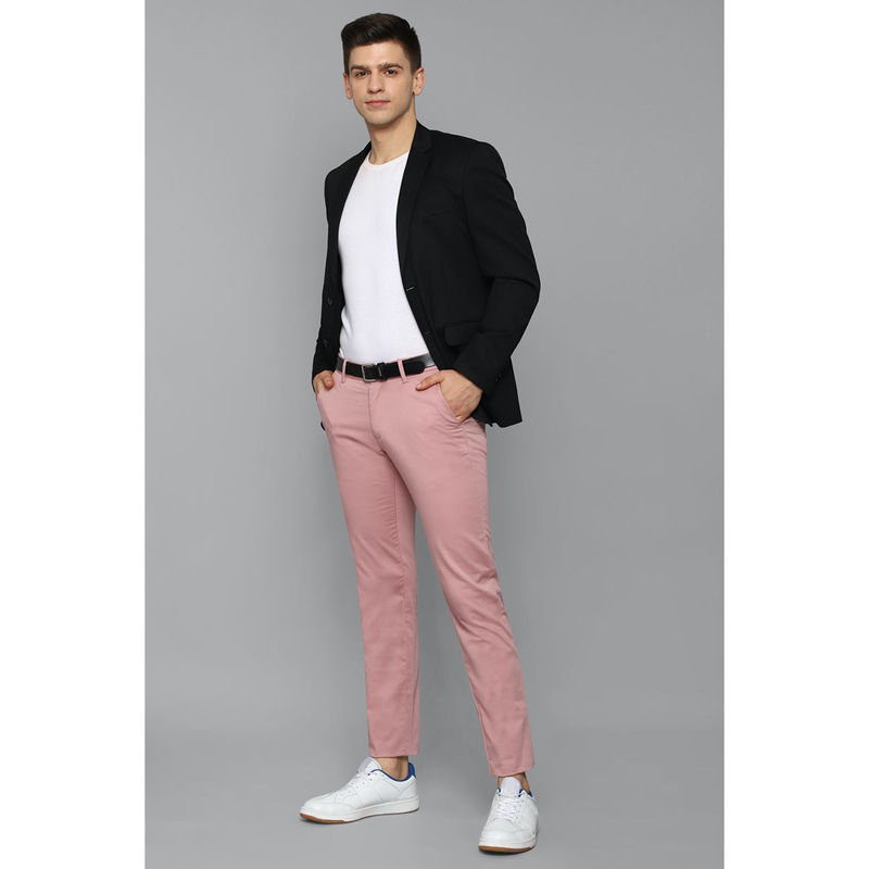 Buy Allen Solly Pink Trousers Online