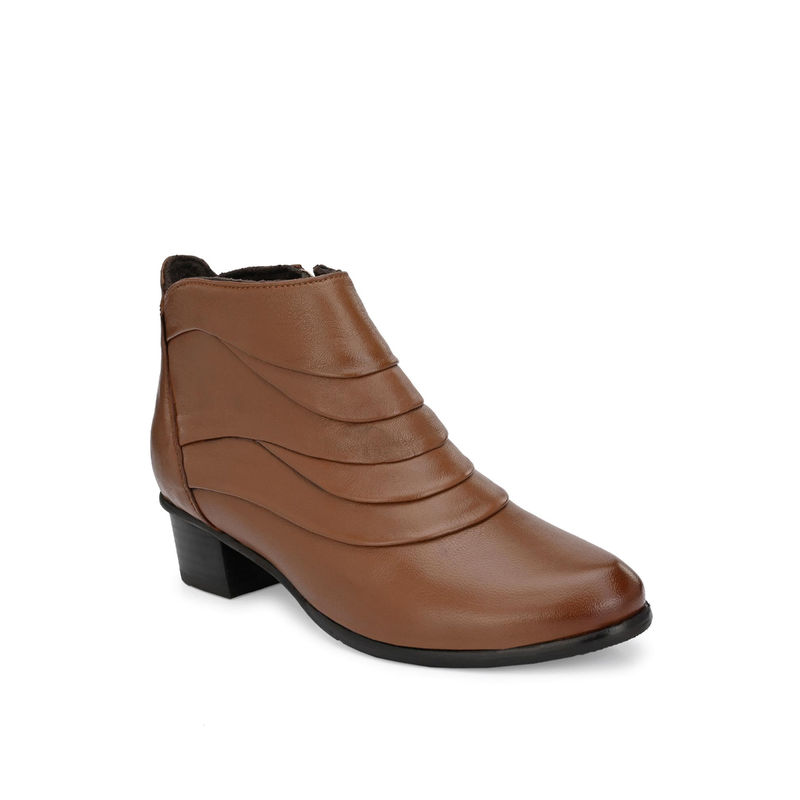 Buy Delize Womens Tan Booties Online