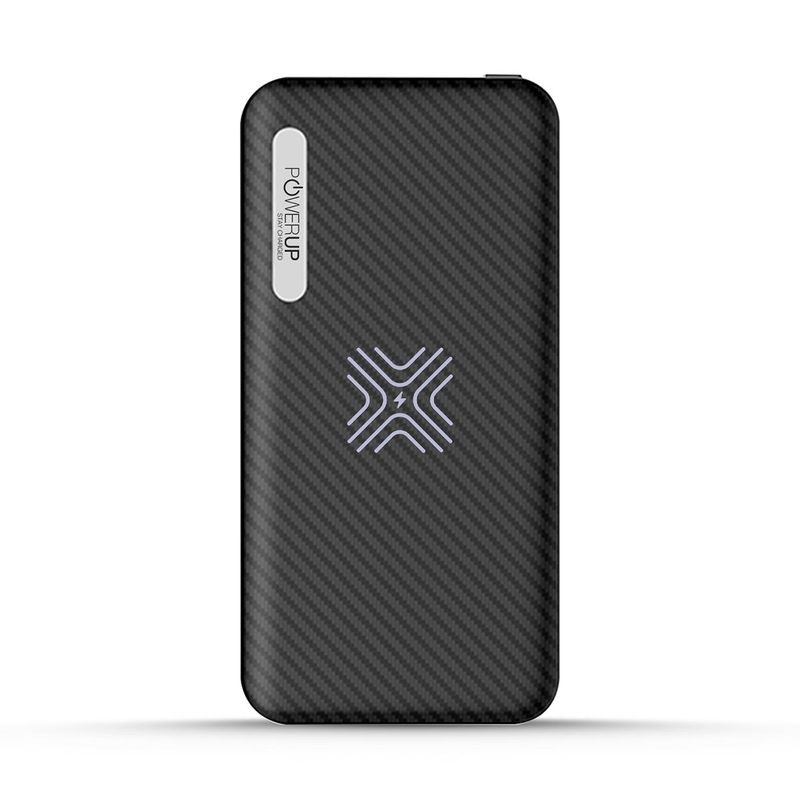 Buy PowerUp Wireless Power Bank 10000mAh 2Usb Port 4X Faster - Black Online