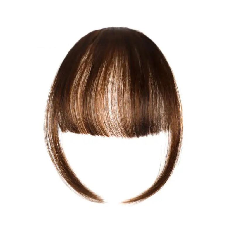 Buy Bronson Professional Clip-In Bangs Fringe Hair Extension Front With ...
