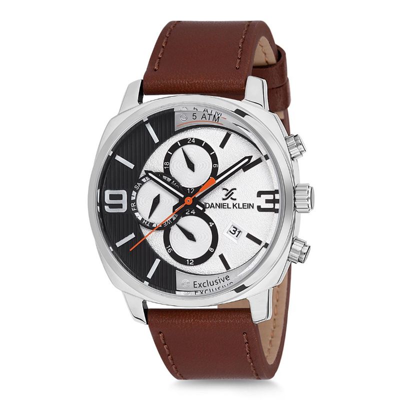 Buy Daniel Klein Exclusive Men Silver Watch Online