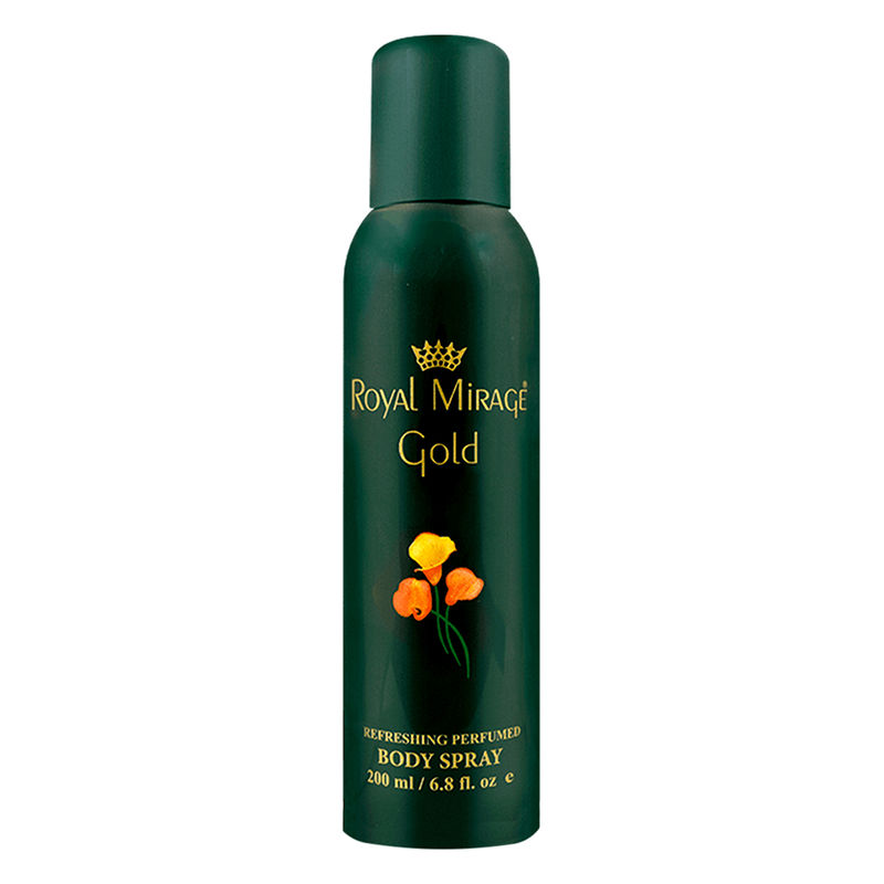 Buy Royal Mirage Body Spray Gold Online