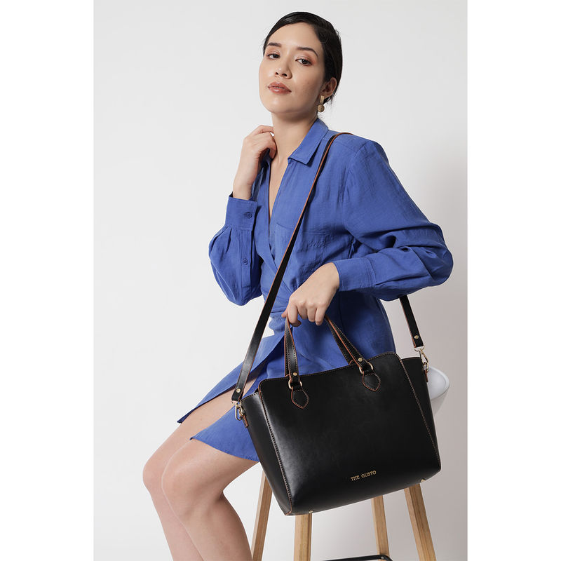 Buy THE GUSTO Beyond Satchel - Black Online
