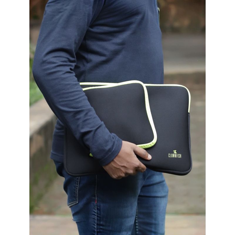 Buy The Clownfish Faux Leather 15.6 Inch Laptop Sleeve and Pouch Online