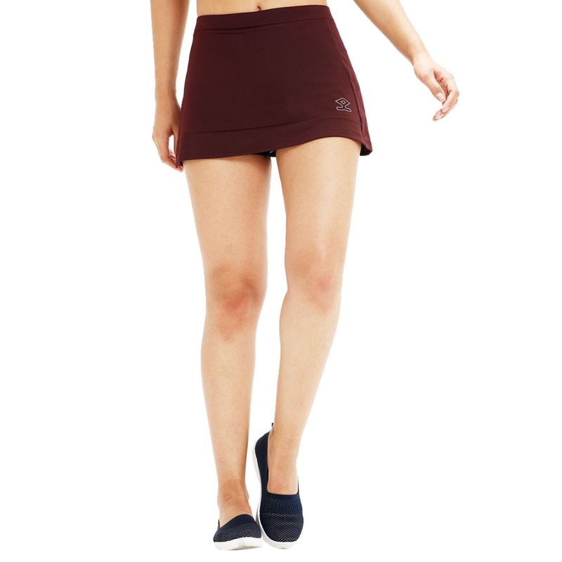 Buy Shrey Pro Skort for Women-Maroon Online