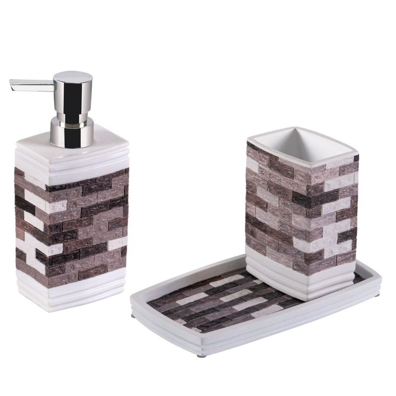 Buy Freelance Soho Bathroom Accessories Polyresin Multi-color Solid ...