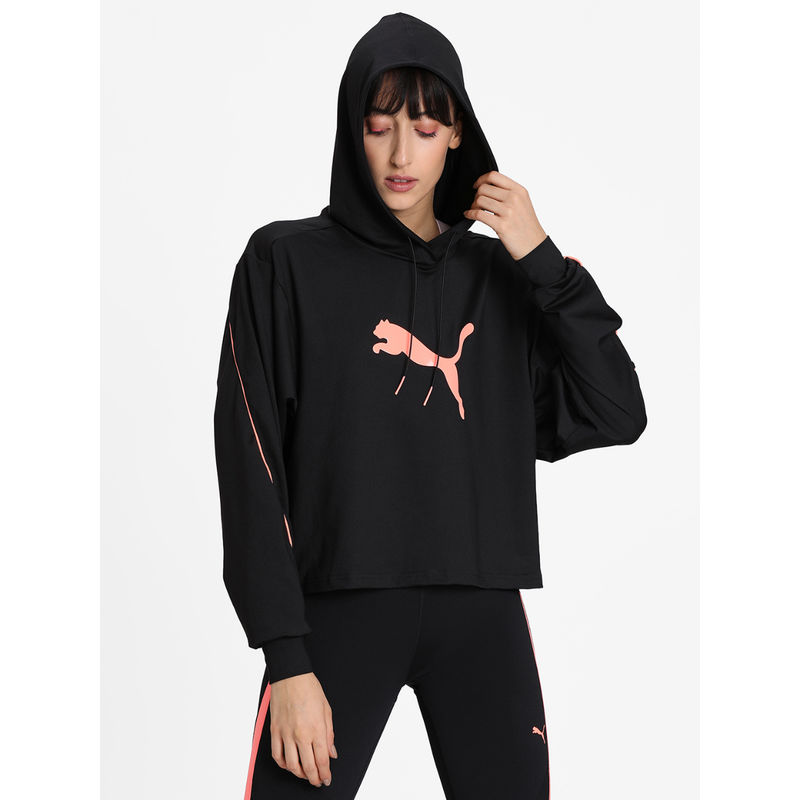 Buy Puma Pearl Drycell Womens Black Training Hoodie Online