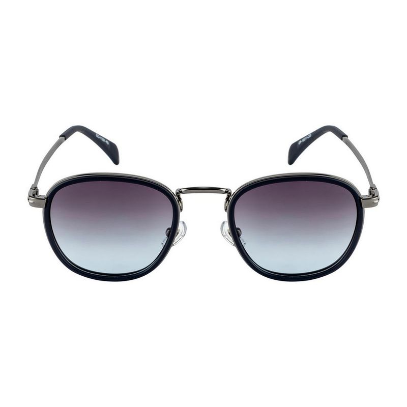 Buy Opium Eyewear Unisex Grey Oval Sunglasses with Polarised and UV ...