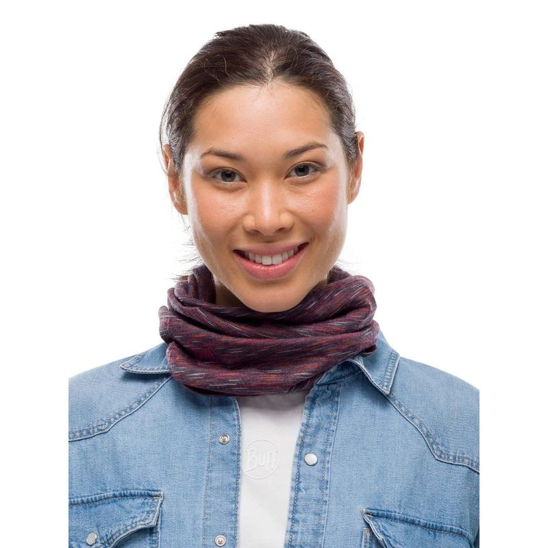Buy Buff Lightweight Merino Wool Shale Grey Multi Stripes Tubular Online