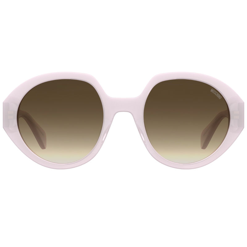 Buy Moschino Women Sunglass Brown Shaded Lens Color - 20471435J53Ha Online
