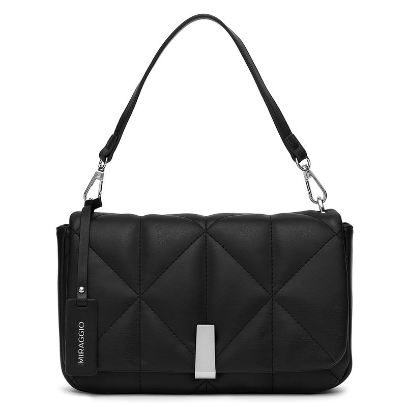 Buy MIRAGGIO Genevieve Quilted Top Handle Bag Online