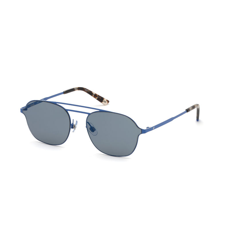 Buy Web Eyewear Blue Metal Unisex Sunglasses WE0248 58 91C Online