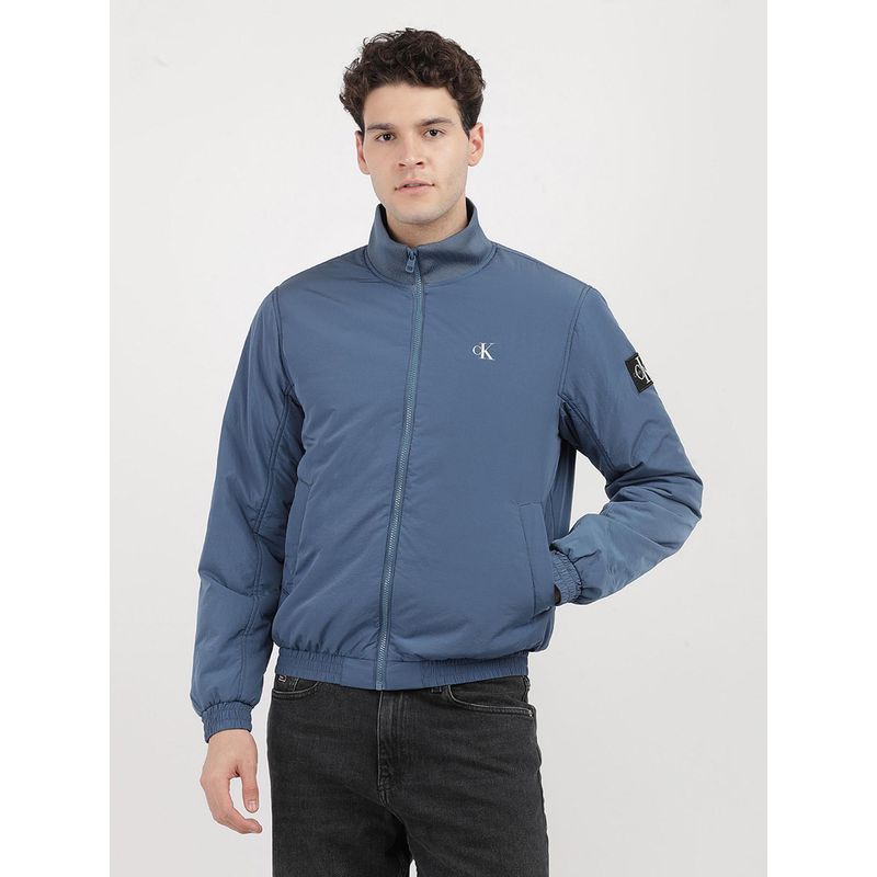 Buy Calvin Klein Men Blue Color Jacket Online