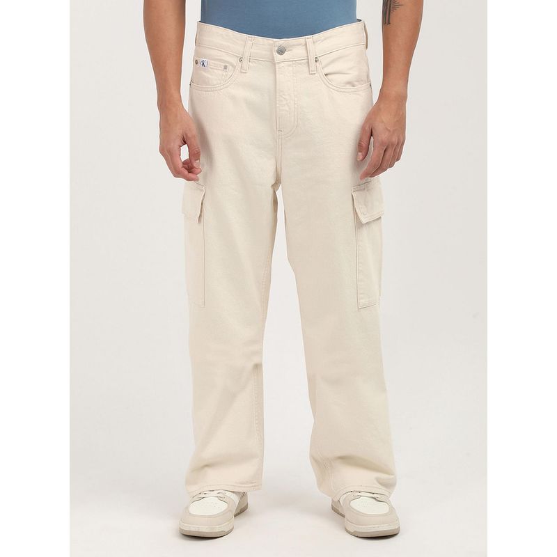 Buy Calvin Klein Men Beige Color Jeans Online