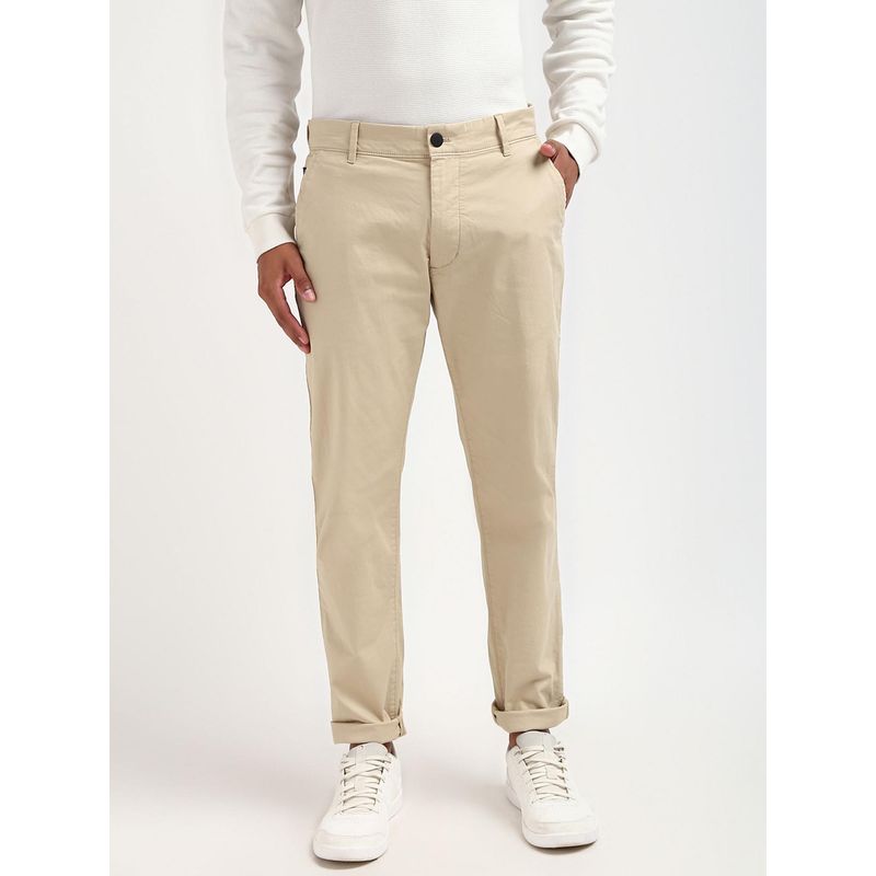 Buy Calvin Klein Men Beige Color Trouser Online