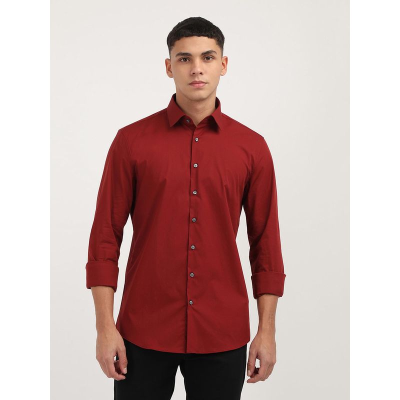 Buy Calvin Klein Men Red Color Shirt Online