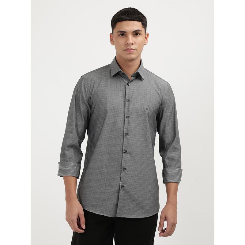 Buy Calvin Klein Men Grey Color Shirt Online