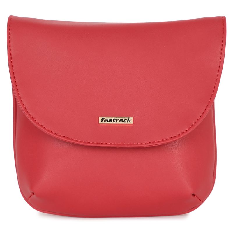 Buy Fastrack Structured Maroon Sling Bag Online