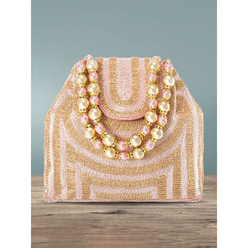 Buy Peora Potli Bags for Women Evening Bag Clutch Ethnic Bride Purse ...