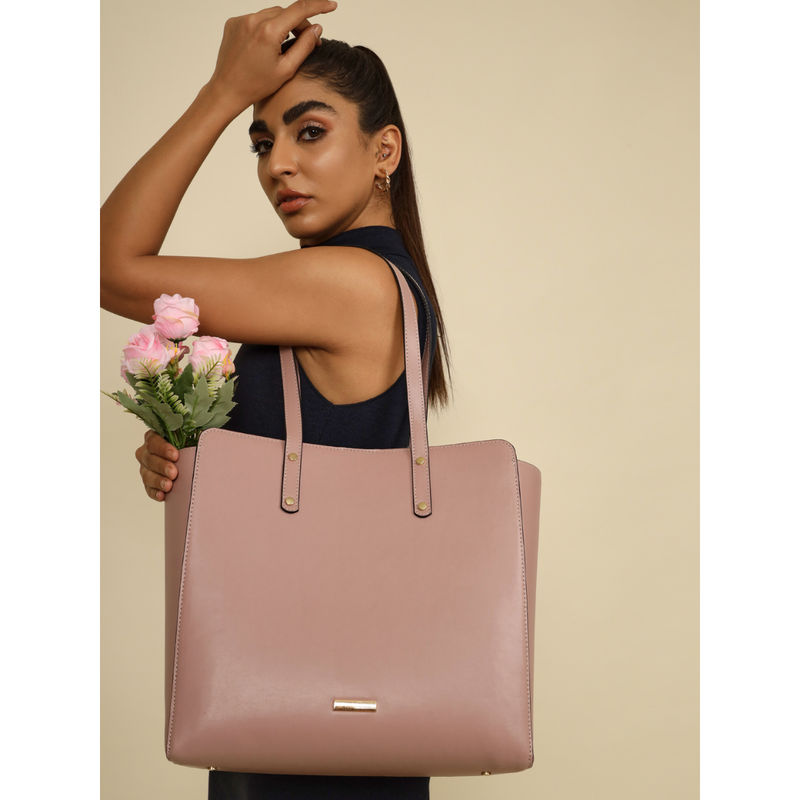 Buy THE GUSTO Pink Beyond Tote (M) Online