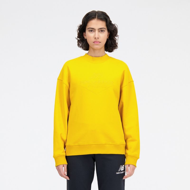 Buy New Balance Women's Yellow Sweatshirt Online