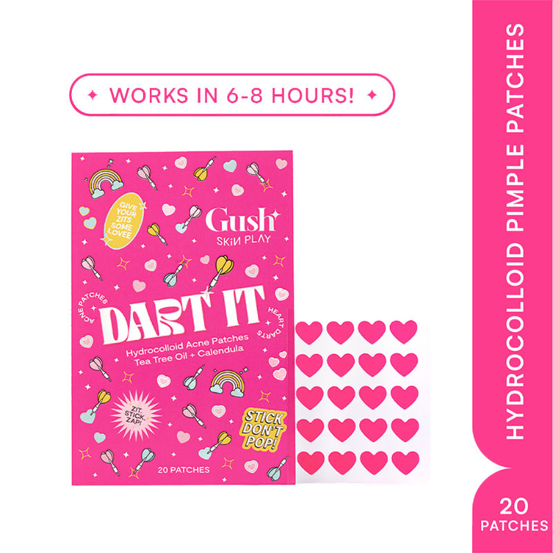 Buy Gush Beauty Dart It Hydrocolloid Pimple Patches For Healing Acne ...
