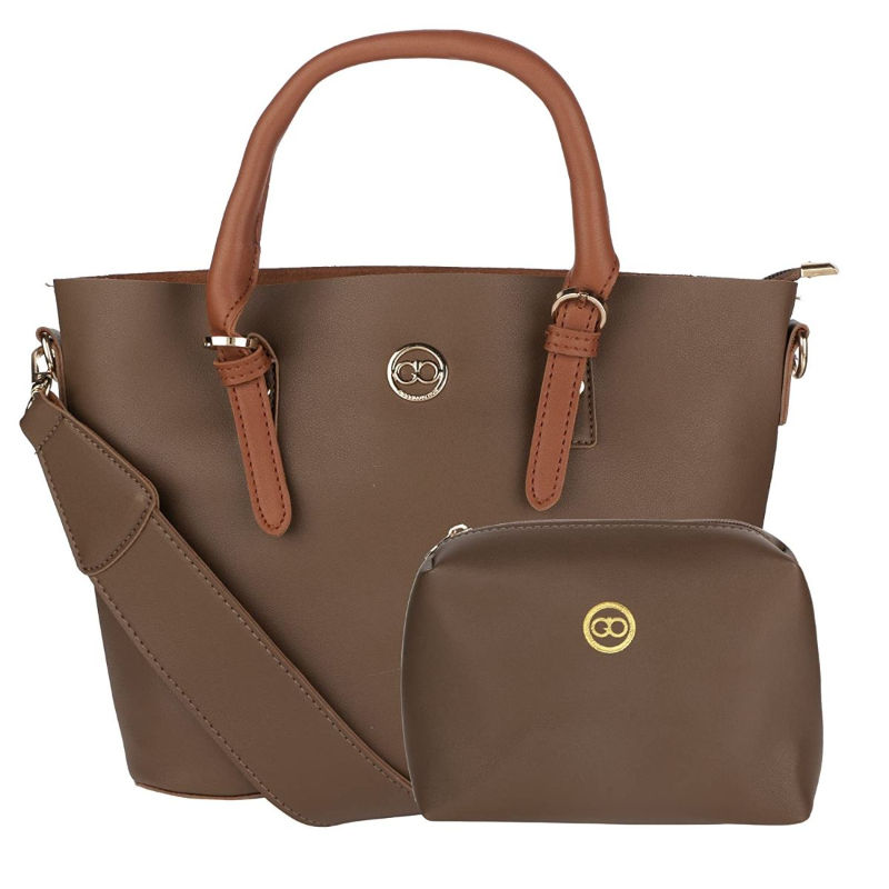 Buy Gio Collection Women's Brown Tote Bags Online
