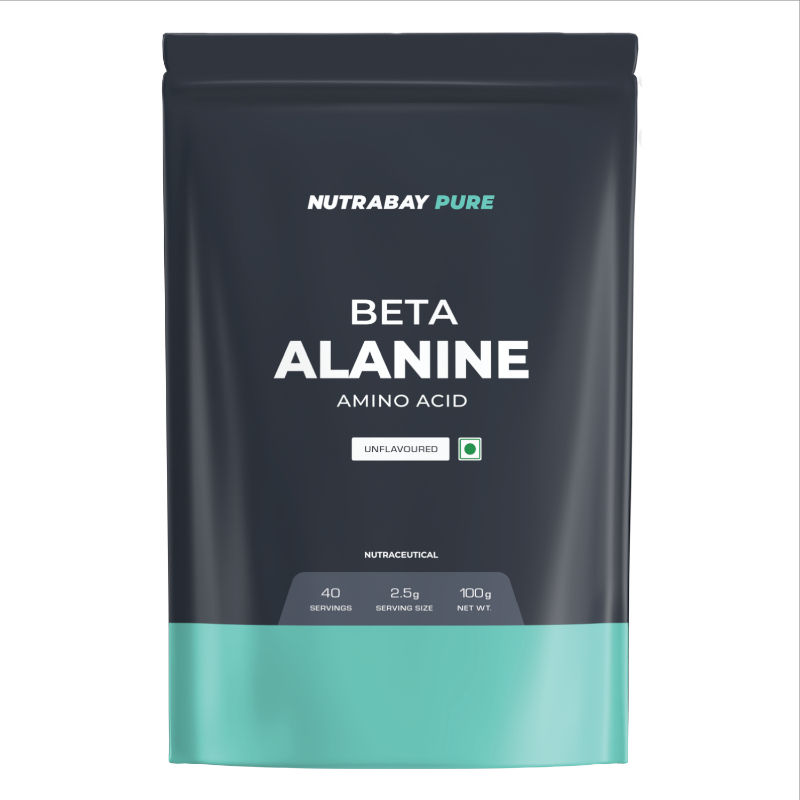 Buy Nutrabay Pure Beta Alanine Amino Acid Powder - Unflavoured Online