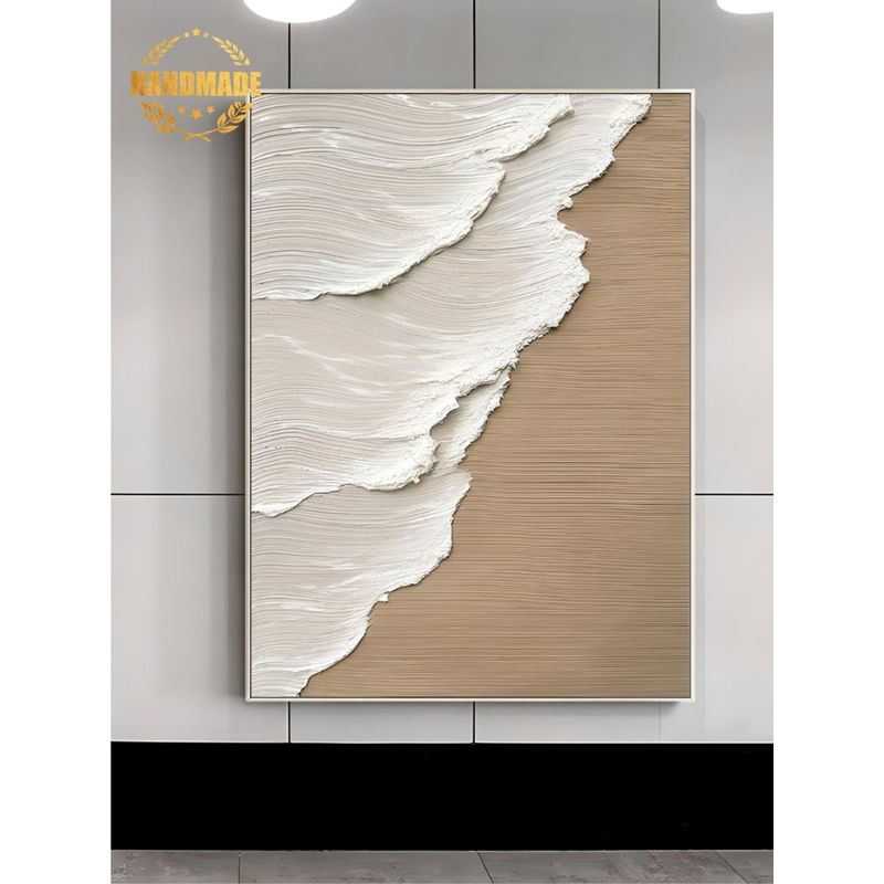 Buy The Handmade Flair 3D Ocean Wave Abstract Painting Online