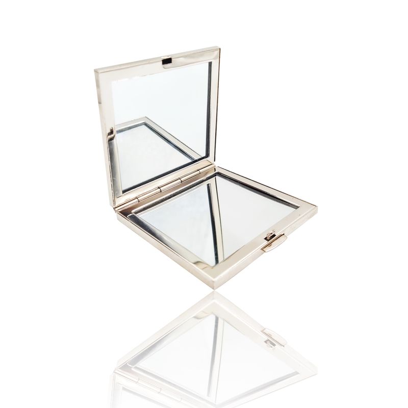 Buy Majestique Compact Small Mirror With 1x And 2x Magnification Square ...