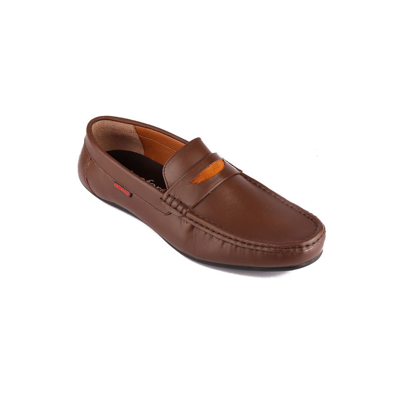 Buy Red Chief Brown Leather formal Loafer Shoes for Men Online