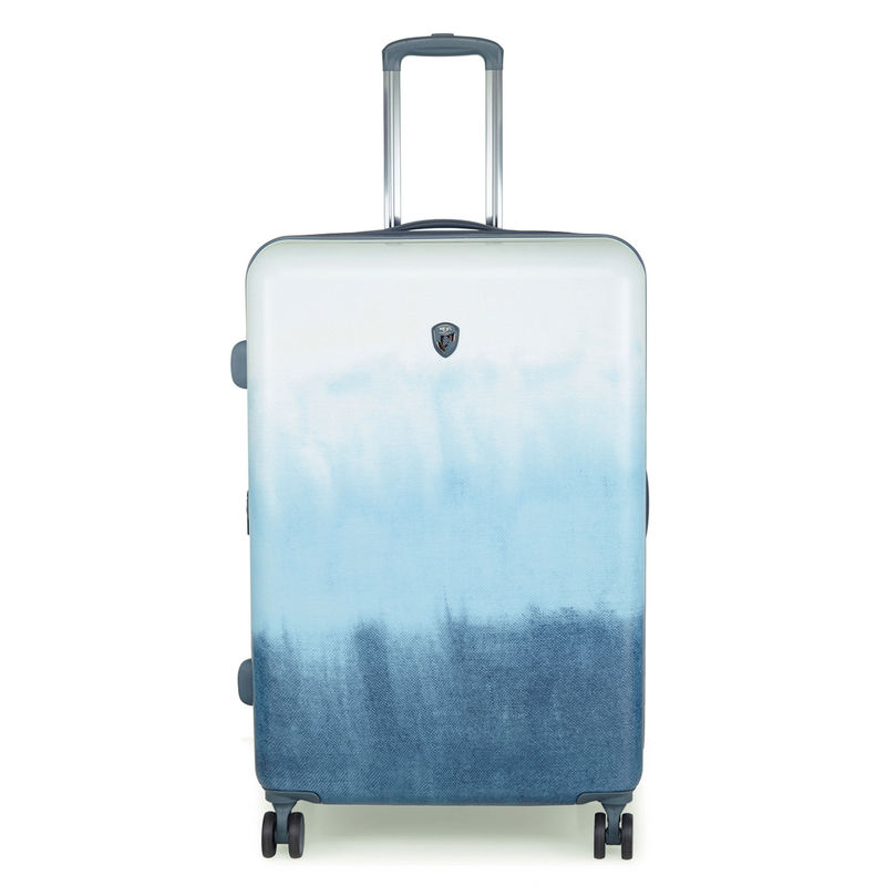 Buy HEYS TIE-DYE BLUE Blue Color Polycarbonate Material Hard 30" Large ...