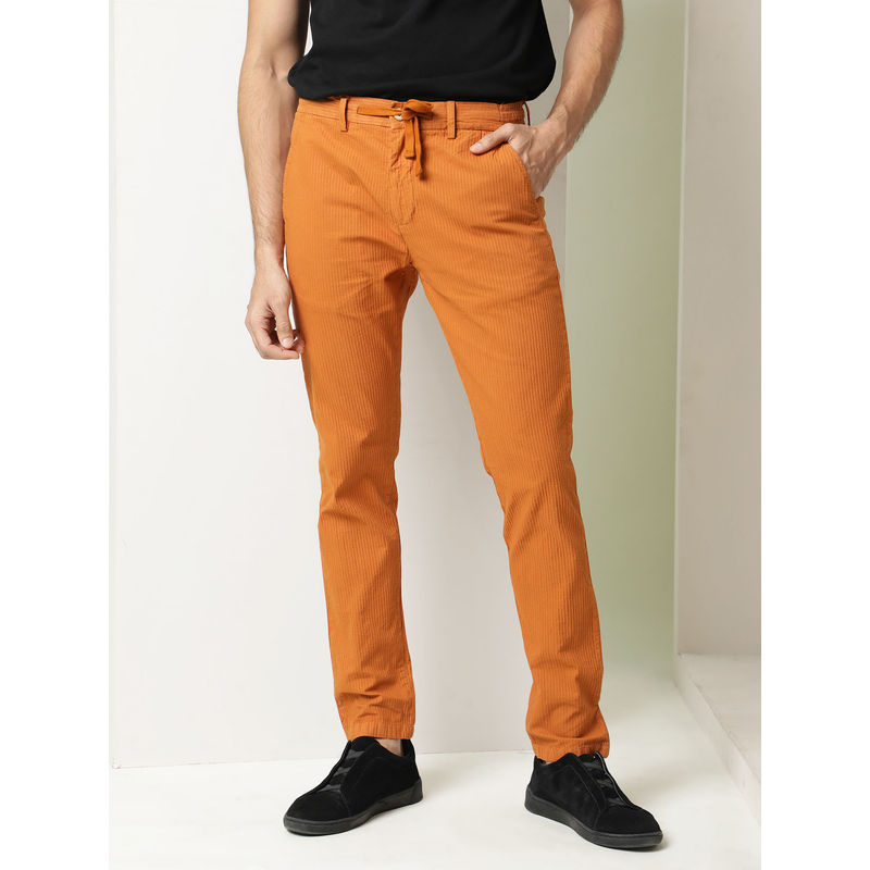 Buy Rare Rabbit Monter Primary Orange Pop Colored Over Dyed Dobby ...