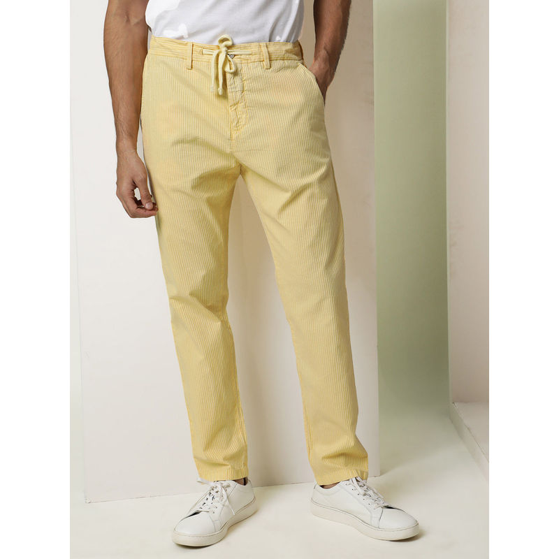 Buy Rare Rabbit Monter Primary Yellow Pop Colored Over Dyed Dobby ...