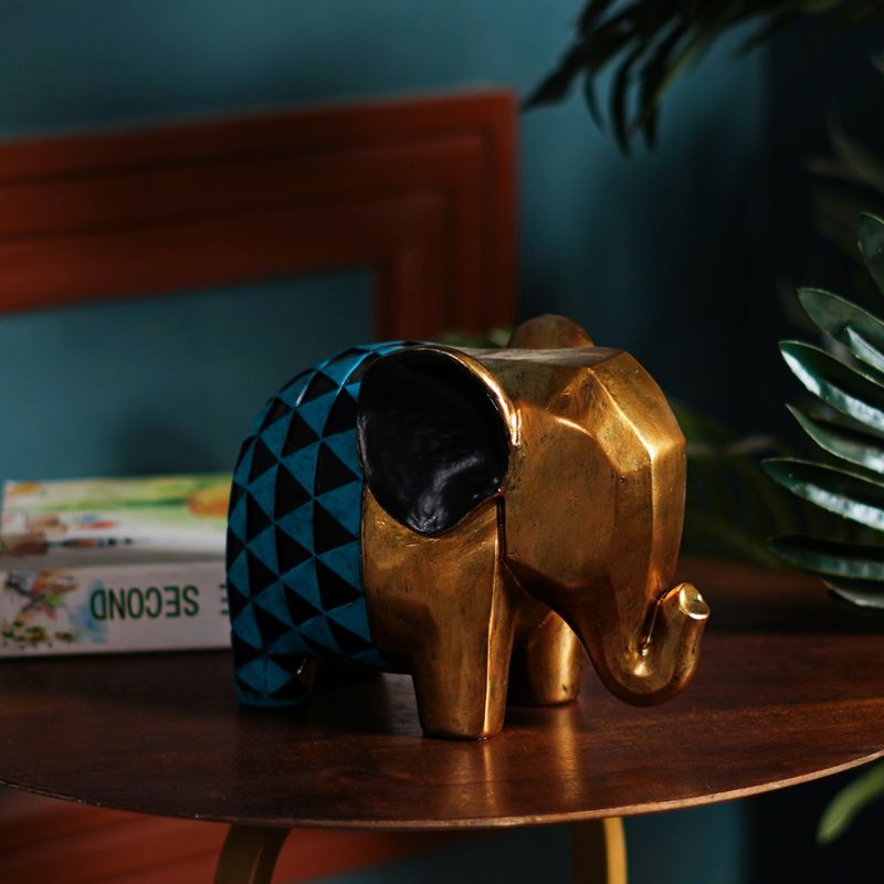 Buy The Artment Abstract Elemental Elephant Multi Color Online