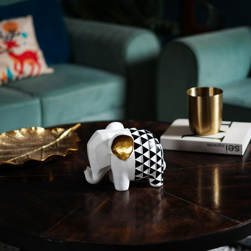 Buy The Artment Abstract Elemental Elephant Multi Color Online