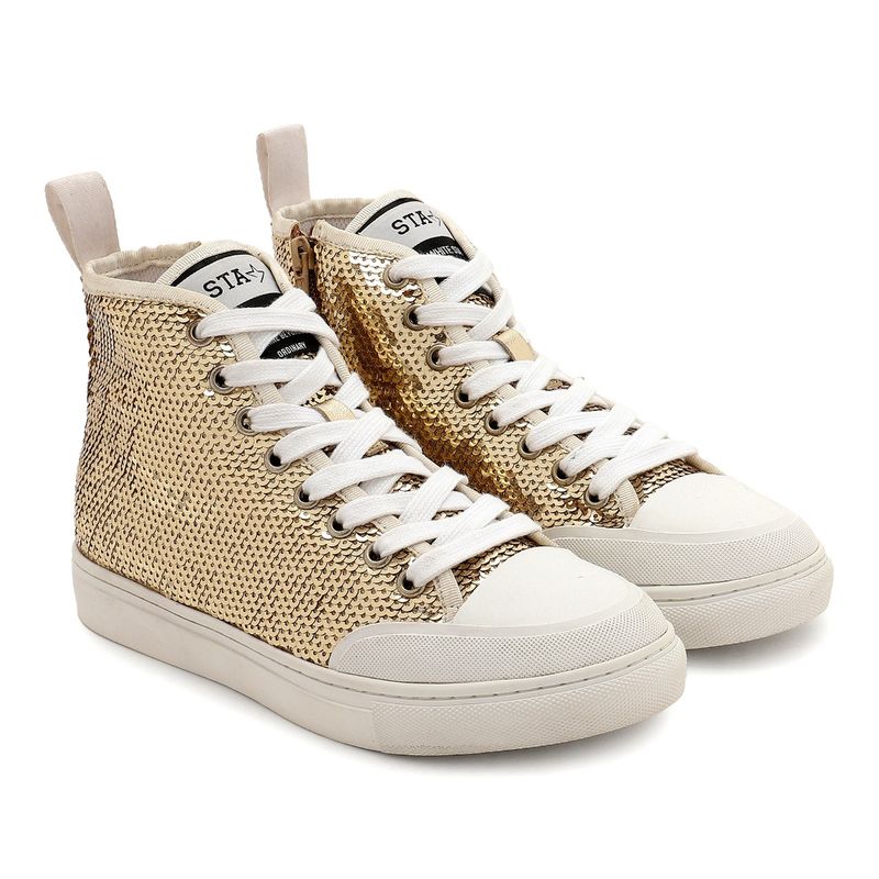 Buy Saint G Gold Sequence Women Sneaker Online