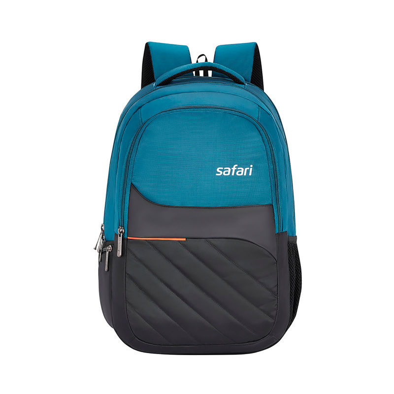 Buy Safari Unisex Teal Polyester Colorblock 35Ltr Backpack (L) Online