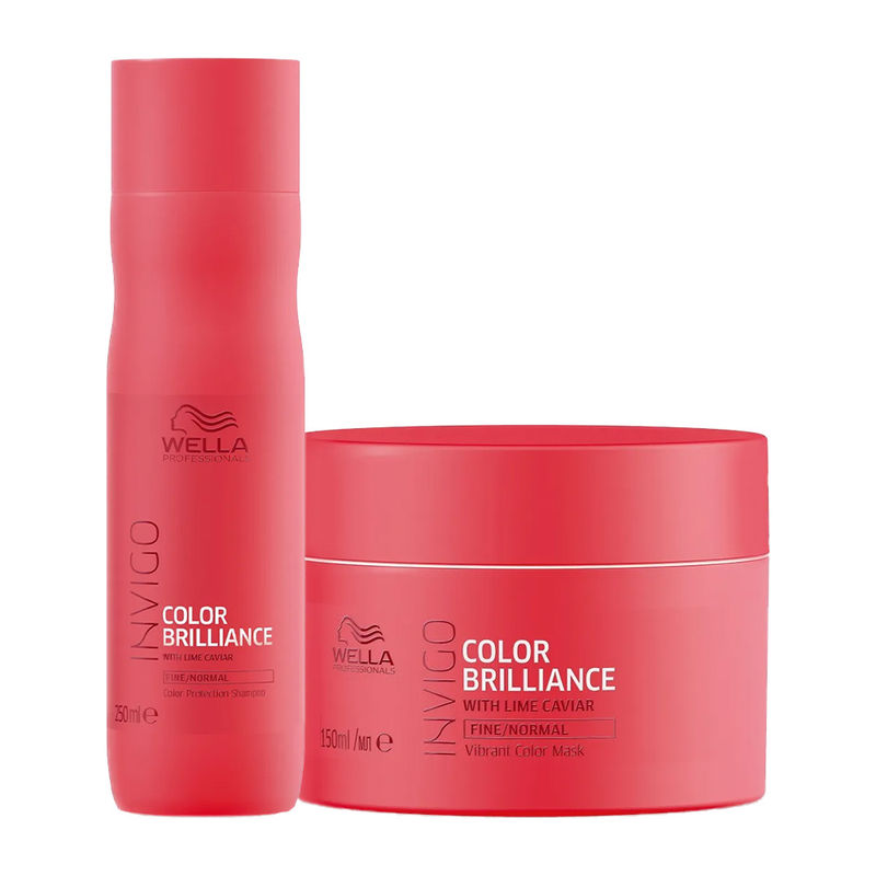 Buy Wella Professionals Invigo Color Brilliance Shampoo And Mask Combo ...